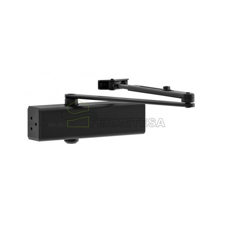 CIERRAPUERTAS TESA DC 140 NEGRO, FUERZA 3-5, CON BRAZO &nbs